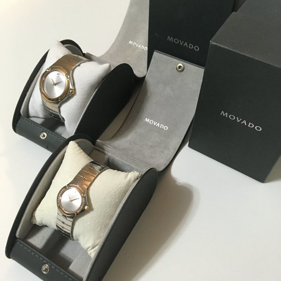 Movado | Accessories | Movado Museum Sport Se Rare His Hers Set Diamond ...
